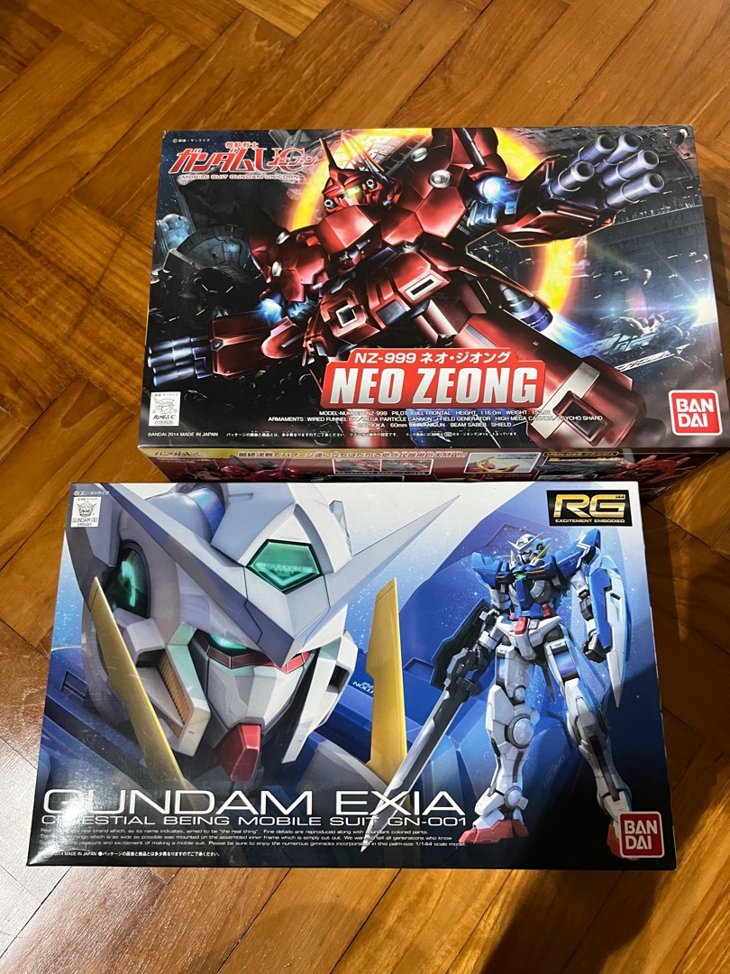 Gundam Exia RG | Neo Zeong SD, Hobbies & Toys, Toys & Games on Carousell