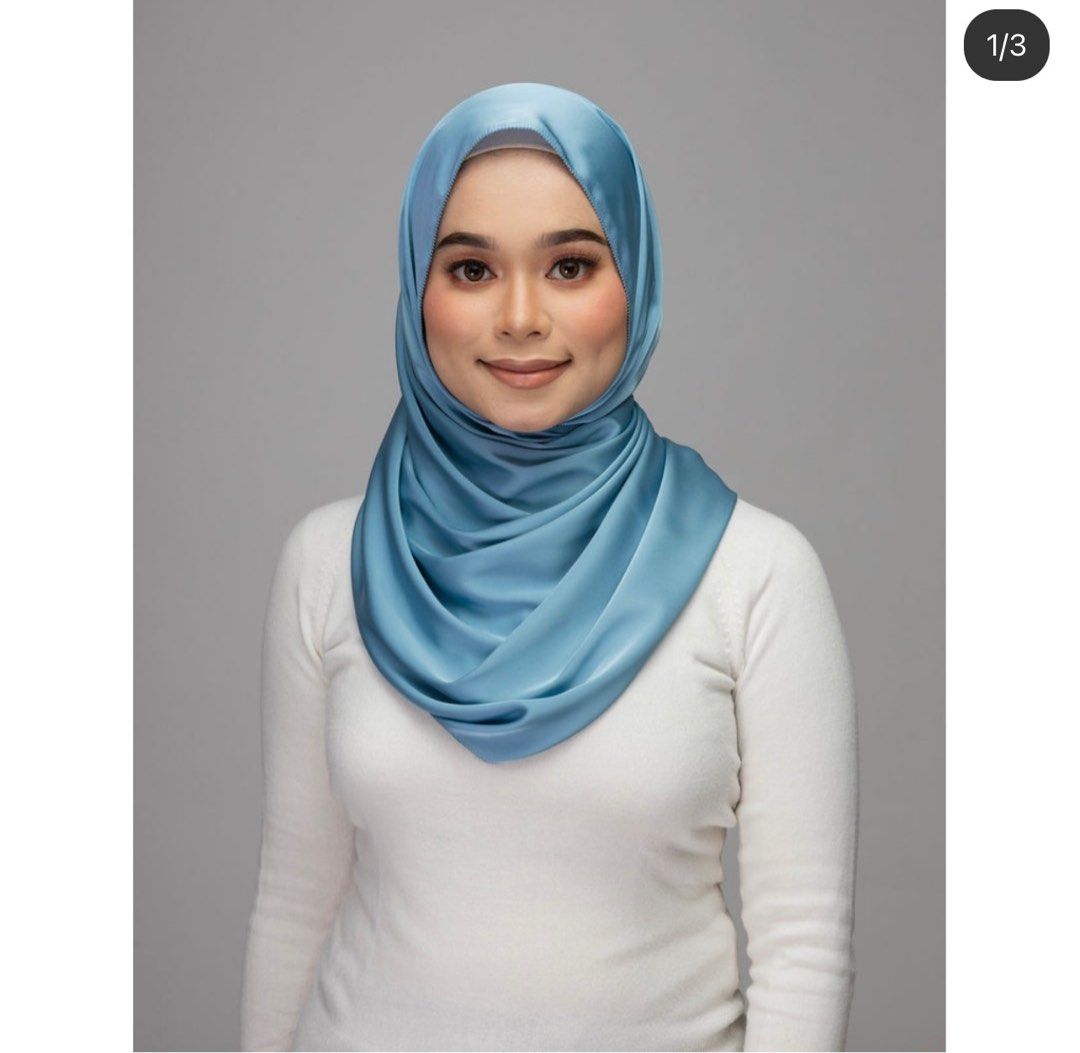 Guzel KL |MATTELUX BabySeam in skyball, Women's Fashion, Muslimah ...