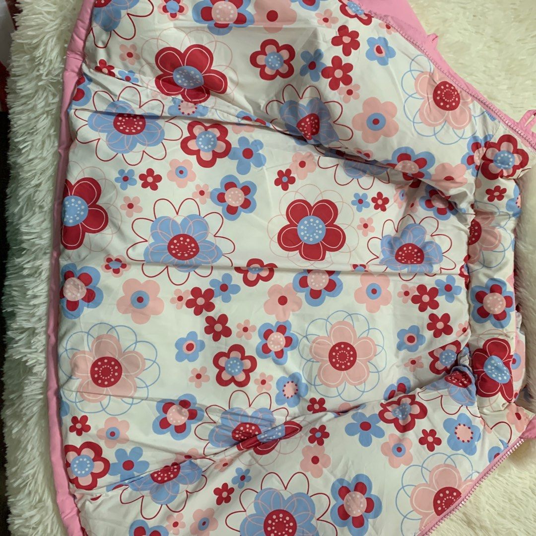 Hallmark Pink Bubble Jacket with detachable hood, Babies & Kids, Babies ...