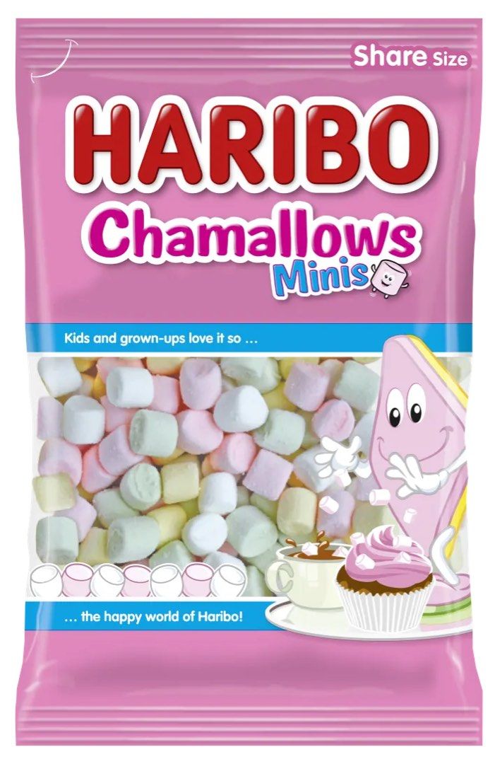HARIBO Chamallows Minis Marshmallows 200g, Food & Drinks, Other Food ...