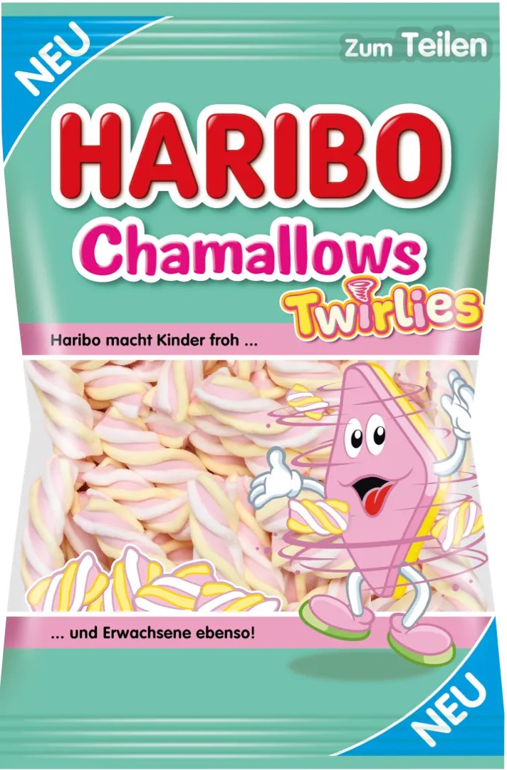 Haribo Chamallows Twirlies - Marshmallows 200g, Food & Drinks, Other ...
