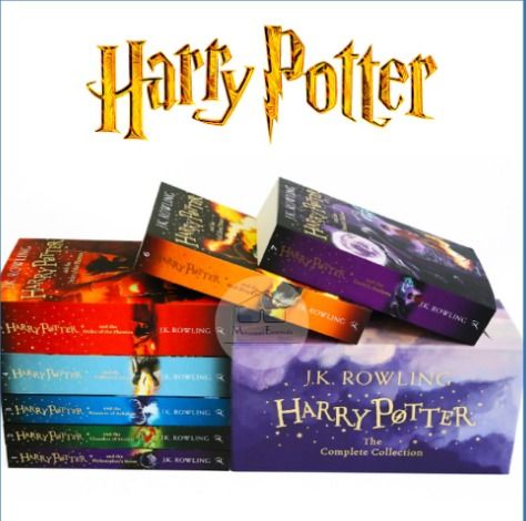 Harry Potter 8 Book Set The Complete Collection by J.K. Rowling ...