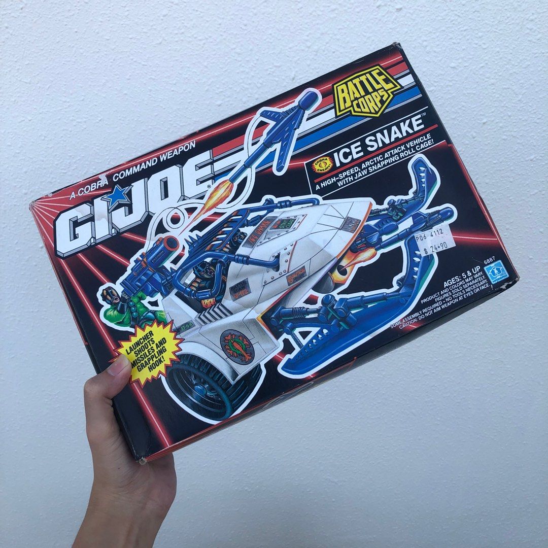 HASBRO G.I. JOE Vehicle Ice Snake Unopened, Hobbies & Toys, Memorabilia ...