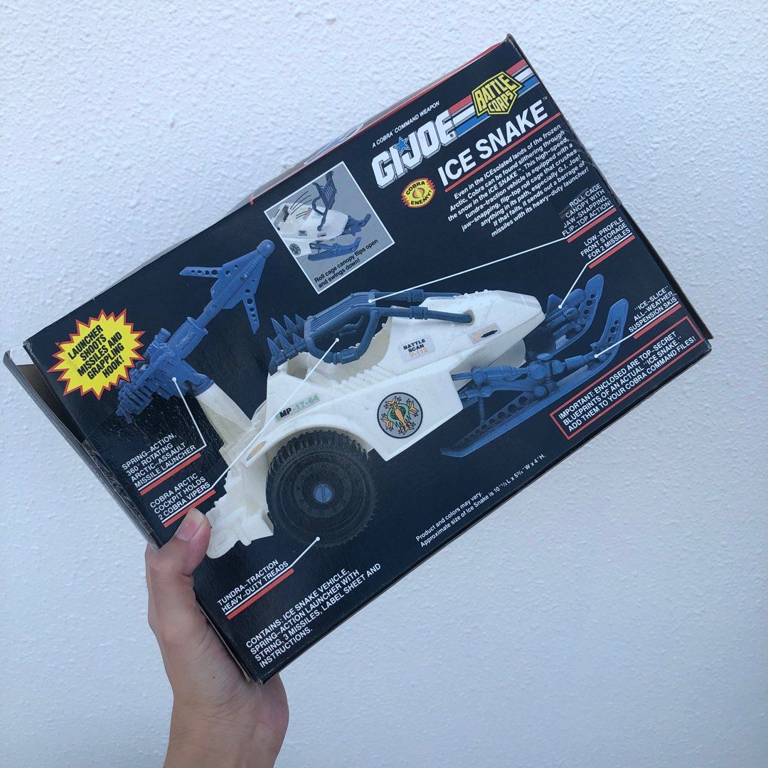 HASBRO G.I. JOE Vehicle Ice Snake Unopened, Hobbies & Toys, Memorabilia ...