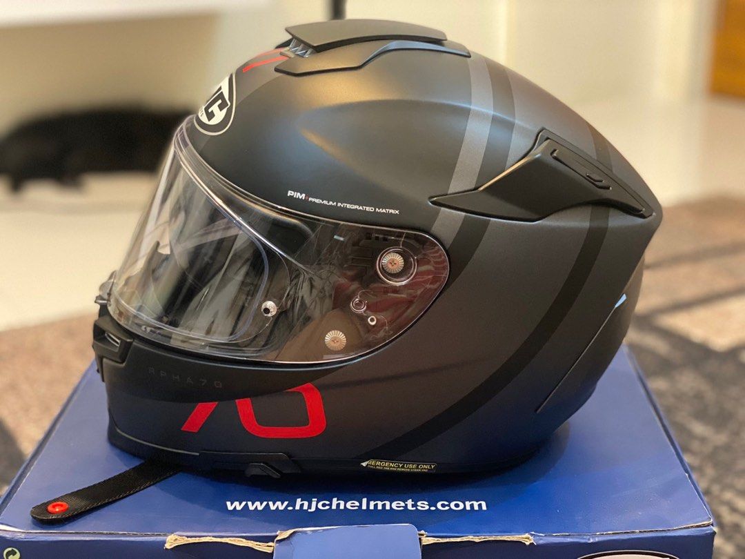 Helmet HJC Rpha 70, Motorbikes, Motorbike Parts & Accessories, Helmets ...