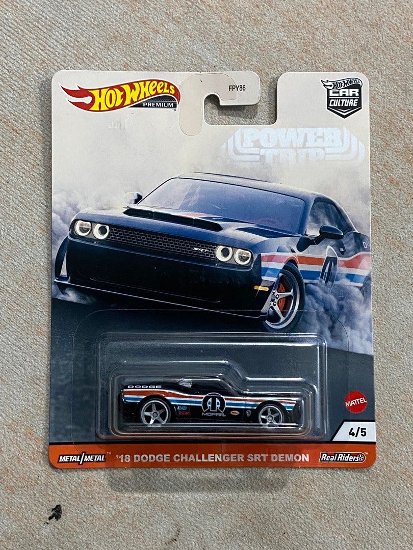 Hot Wheels 18 Dodge Challenger Srt Demon Hobbies And Toys Toys And Games
