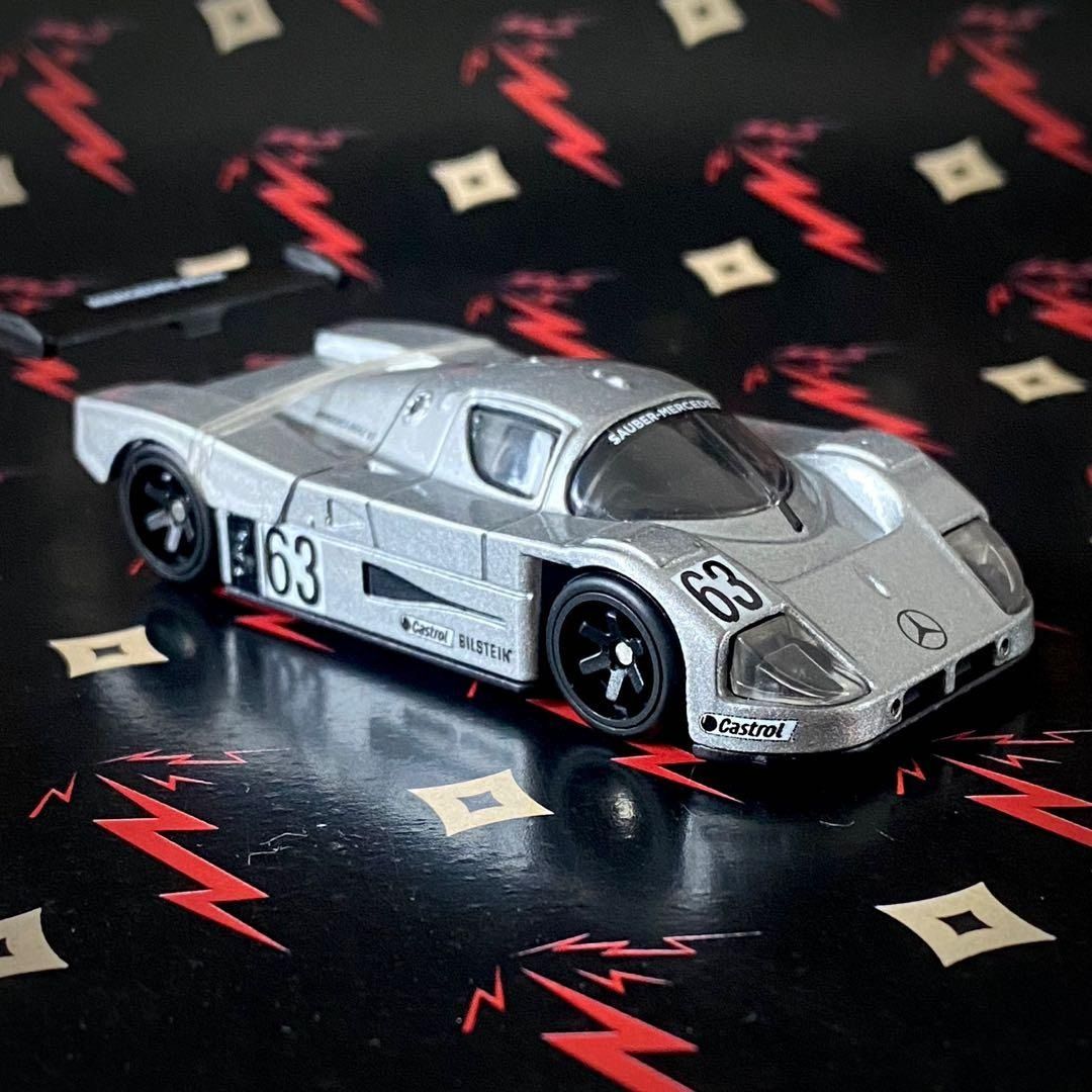 Hot Wheels Sauber-Mercedes C9 loose from Hotwheels Mercedes Diorama ...