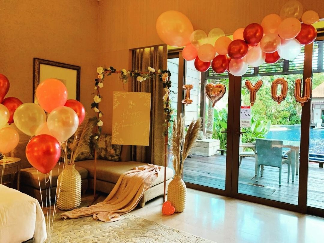 Hotel proposal set up special events, Set up with decorations, hotel ...