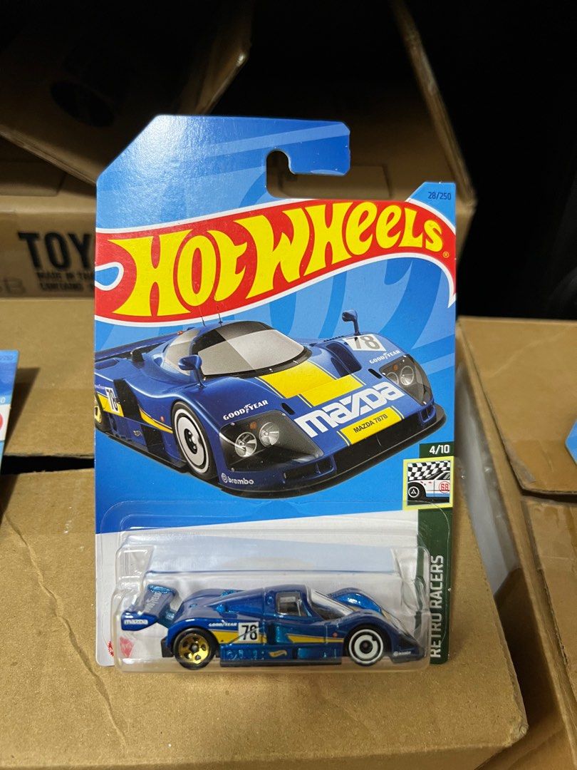 Hotwheels Mazda 787b Blue, Hobbies & Toys, Toys & Games on Carousell