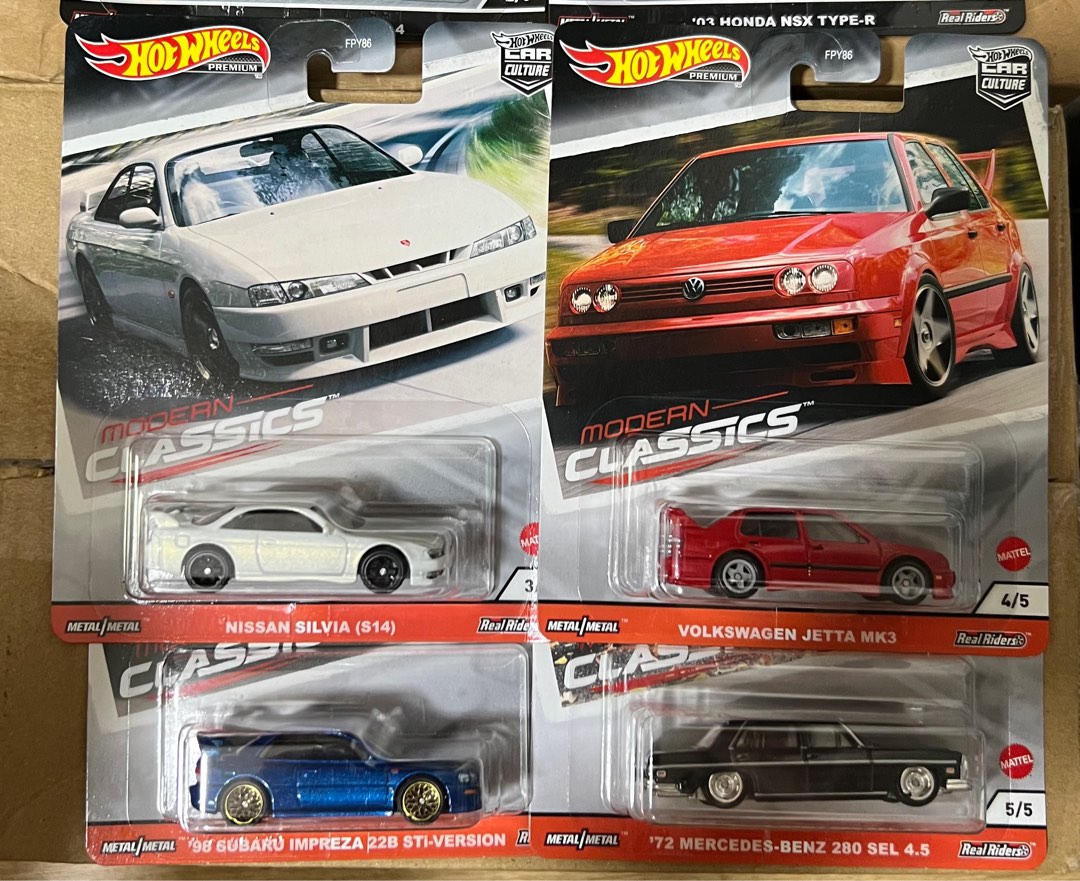 Hotwheels Modern Classics Set, Hobbies & Toys, Toys & Games on Carousell
