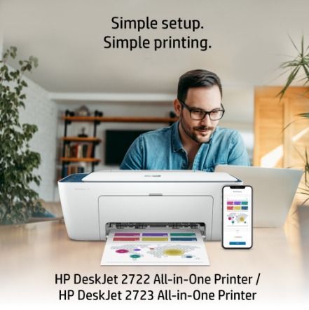 HP DeskJet 2723e All-in-One Color Inkjet Printer / Print, Copy, Scan ...