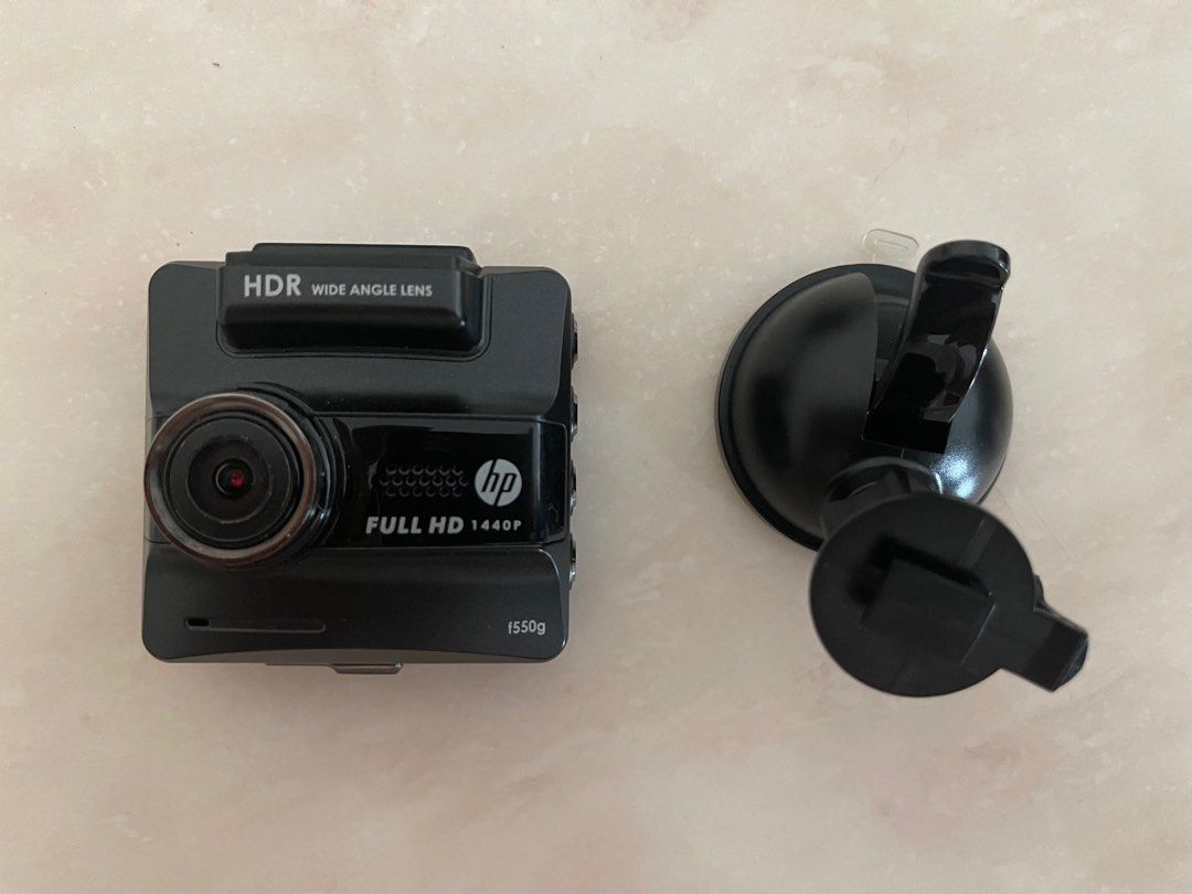 Hp f550g 1440p full hd 車 cam car cam, 汽車配件, 電子配件 - Carousell