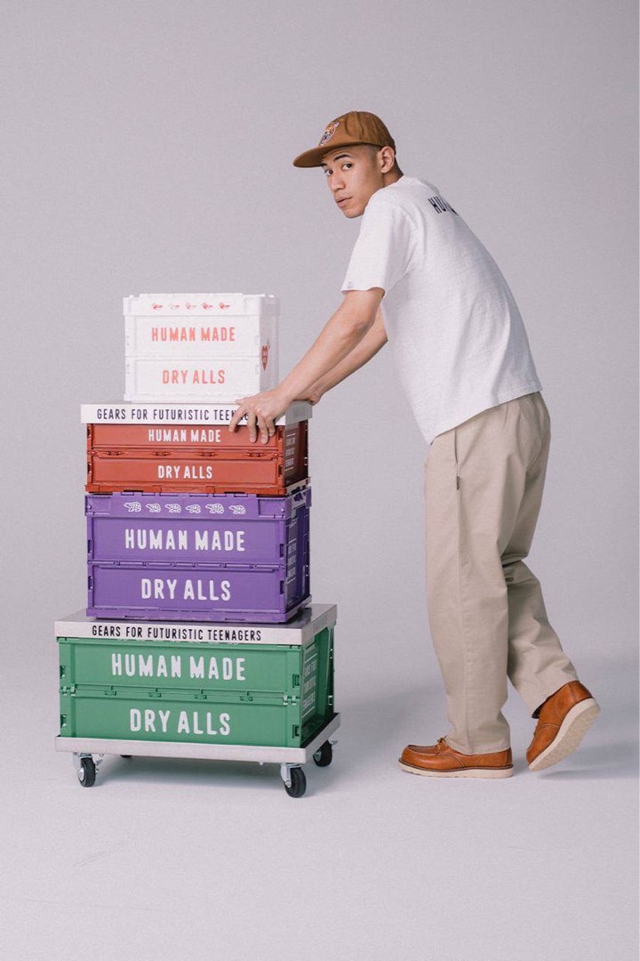 Human Made Crate Storage Box, Hobbies & Toys, Toys & Games on Carousell