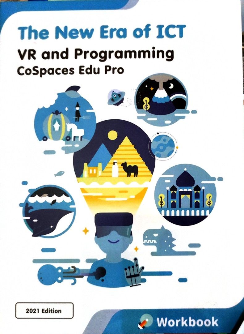 ICT VR and Programming CoSpaces Edu Pro Textbook+ Workbook, 興趣及遊戲, 書本 & 文具, 教科書 - Carousell