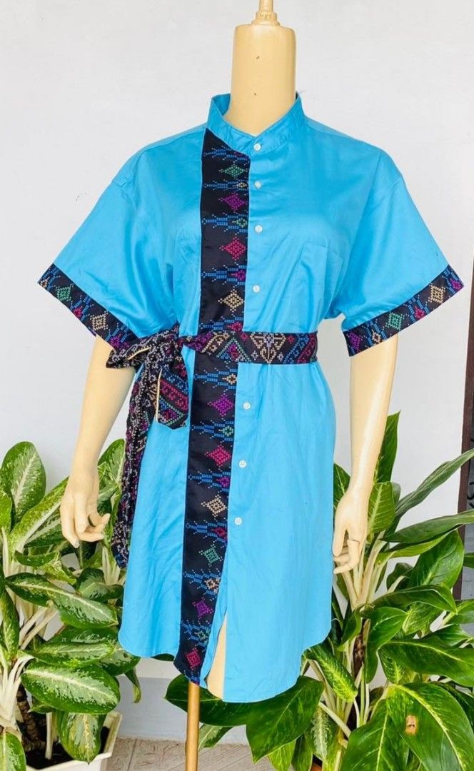 Inaul Trim Dress, Women's Fashion, Dresses & Sets, Dresses on Carousell