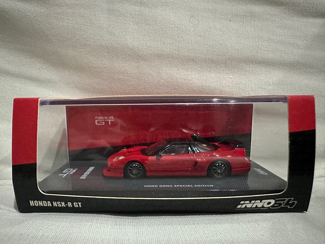 INNO 64 Inno Models 1/64 Honda NSX-R GT Red Hong Kong Edition, Hobbies ...