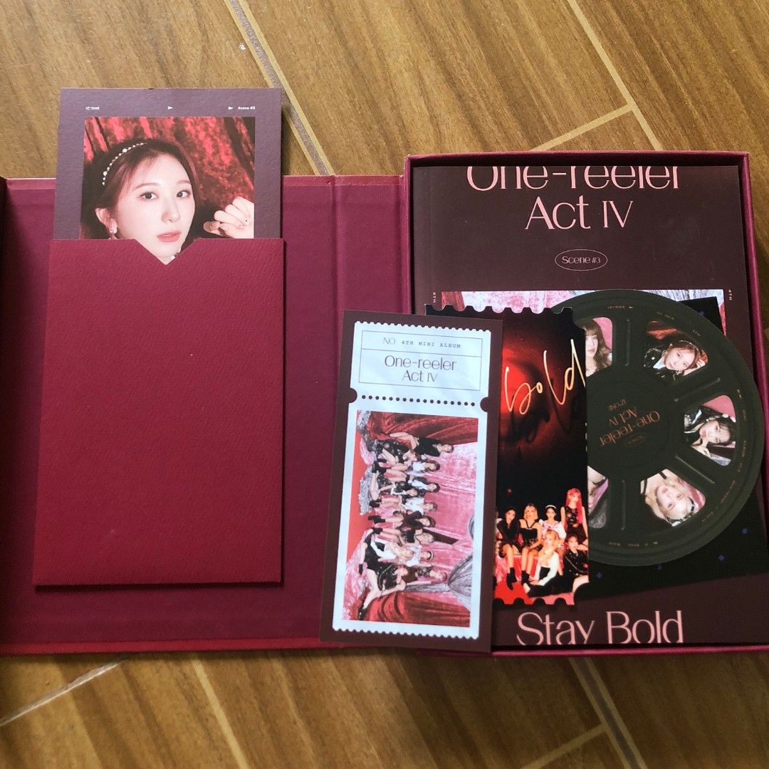 Izone One Reeler Act IV Albums (Scene #1, #2, #3), Hobbies & Toys ...