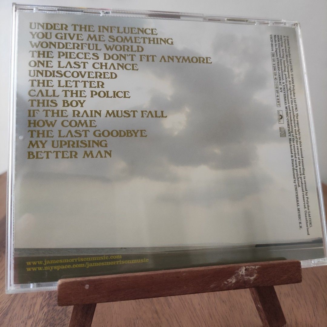 James Morrison - Undiscovered (Made in Japan CD with Obi), Hobbies ...