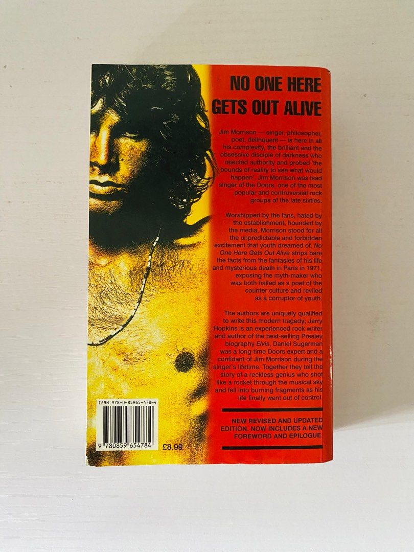 Jim Morrison Biography - No One Here Gets Out Alive on Carousell