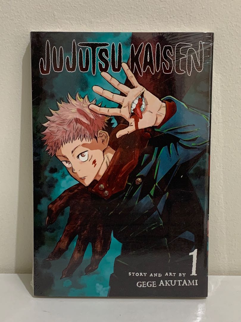 JJK Jujutsu Kaisen Manga Vol. 1, Hobbies & Toys, Books & Magazines ...
