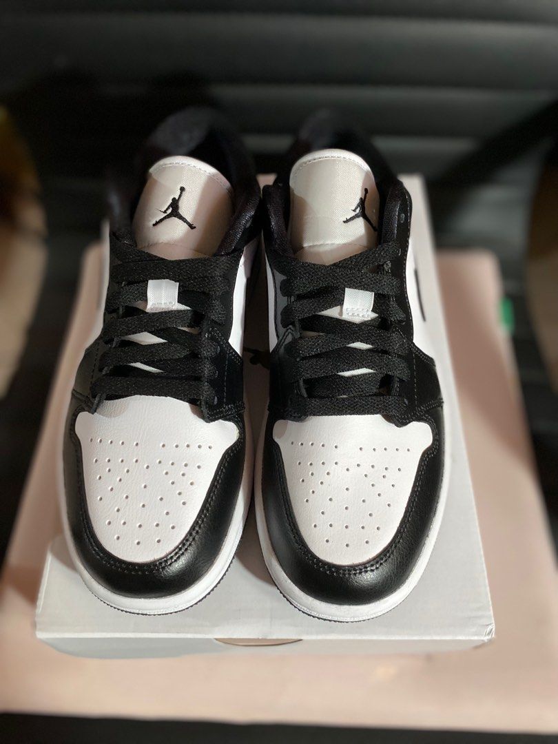 Jordan 1 Low Panda, Women's Fashion, Footwear, Sneakers on Carousell