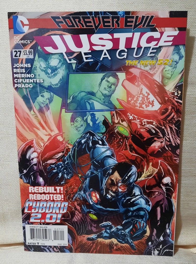 Justice League Forever Evil-The New 52 Volume 2 Issue # 24-30 on Carousell