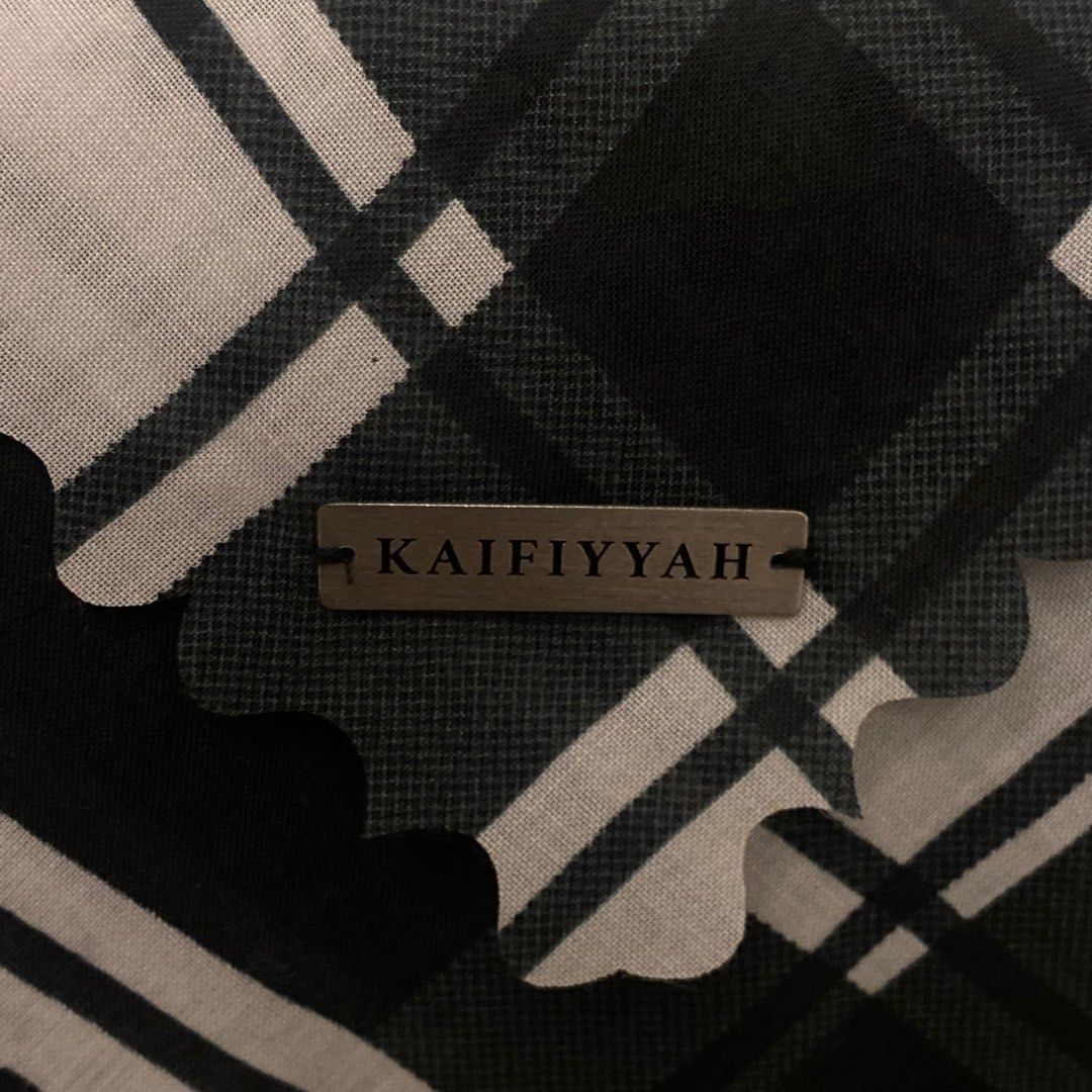 KAIFIYYAH KEIFIYYAH TUDONG SQUARE 48", Women's Fashion, Muslimah ...