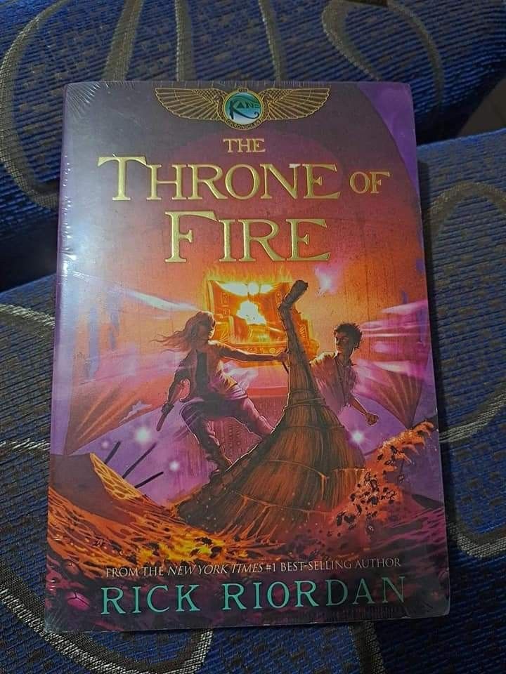 Kane Chronicles Throne Of Fire By Rick Riordan Hobbies And Toys Books