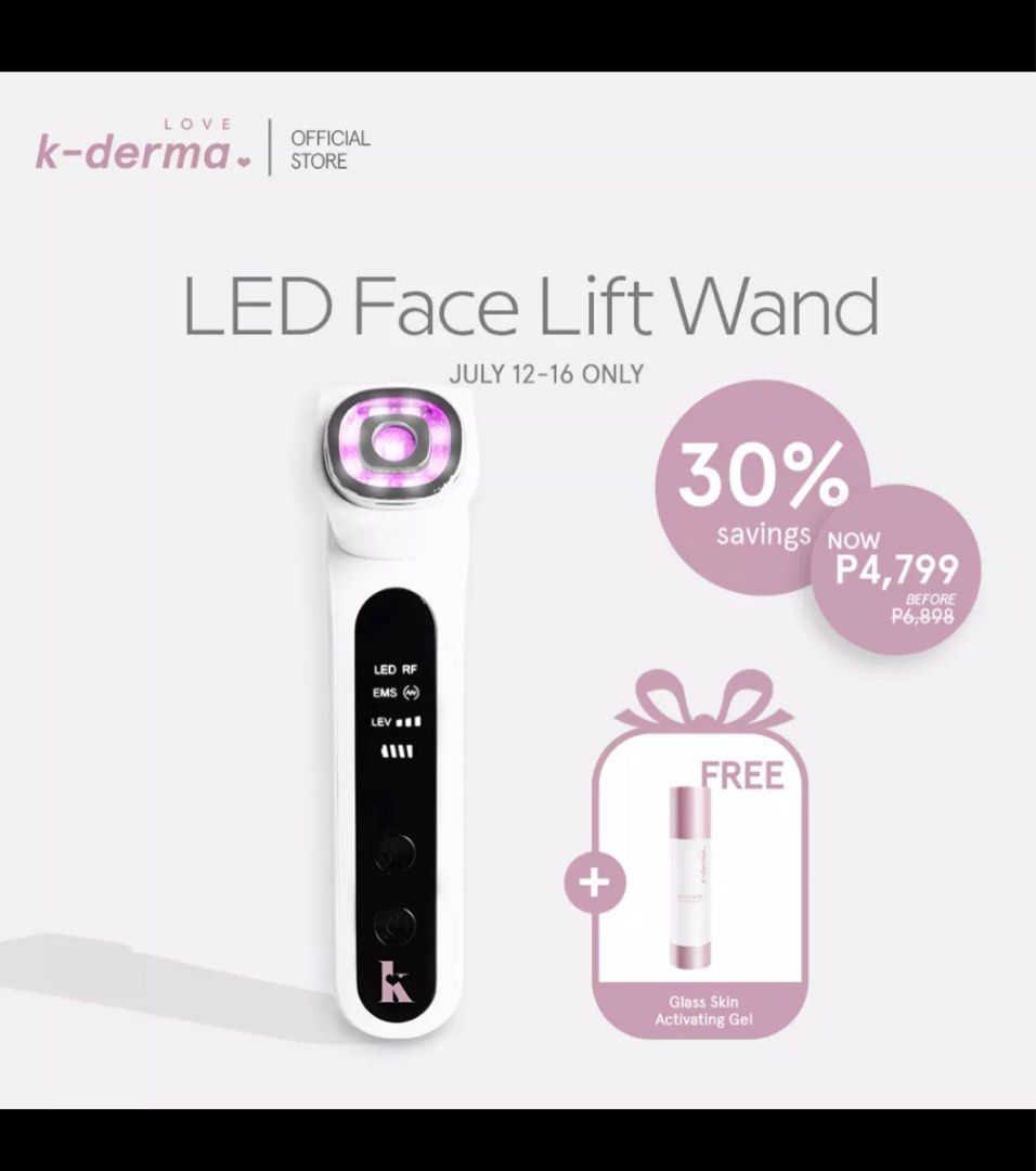 K-Derma Face Lifting Wand, Beauty & Personal Care, Face, Face Care on ...