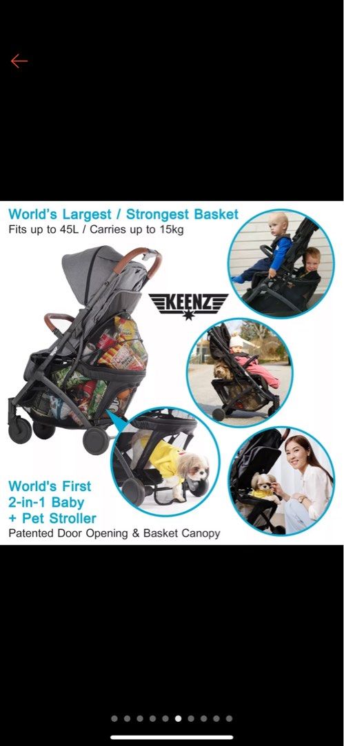 Keenz stroller, Babies & Kids, Going Out, Strollers on Carousell