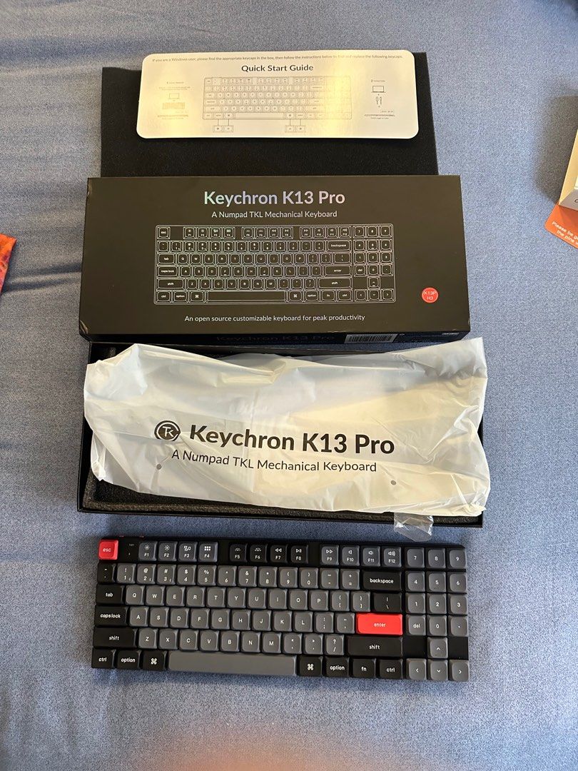 Keychron K13 Pro Wireless Mechanical Keyboard, Computers & Tech, Parts ...