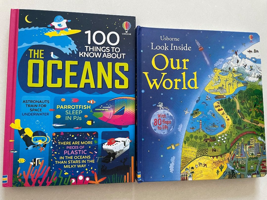 Kids books about science|oceans|worlds|space (8 items), Hobbies & Toys ...