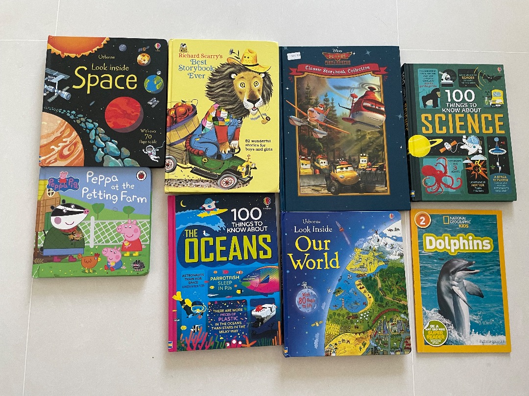Kids books about science|oceans|worlds|space (8 items), Hobbies & Toys ...