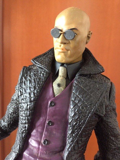 Kotobukiya Matrix Reloaded Morpheus 1/6 Soft Vinyl Figure, Hobbies ...