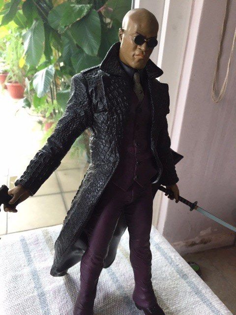Kotobukiya Matrix Reloaded Morpheus 1/6 Soft Vinyl Figure, Hobbies ...