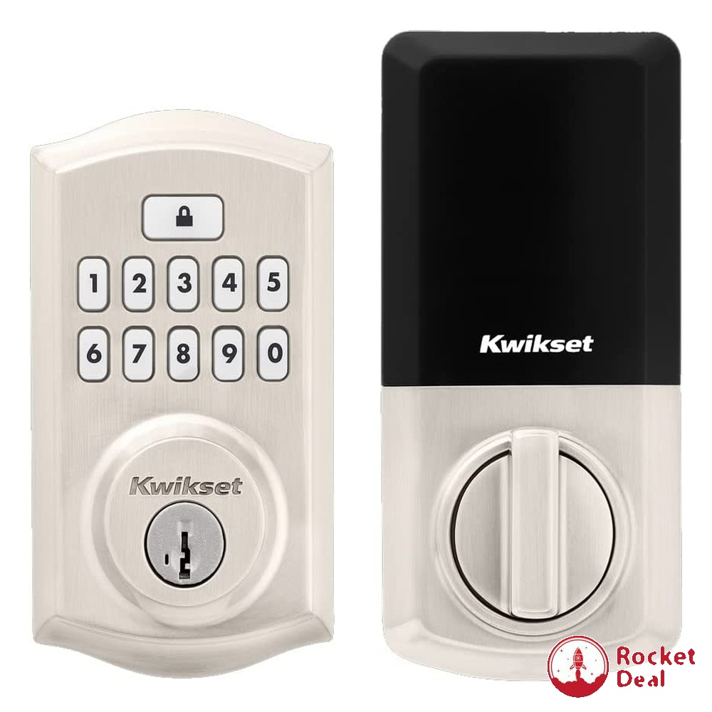 Kwikset SmartCode 260 Keyless Electronic Keypad Deadbolt, Microban ...