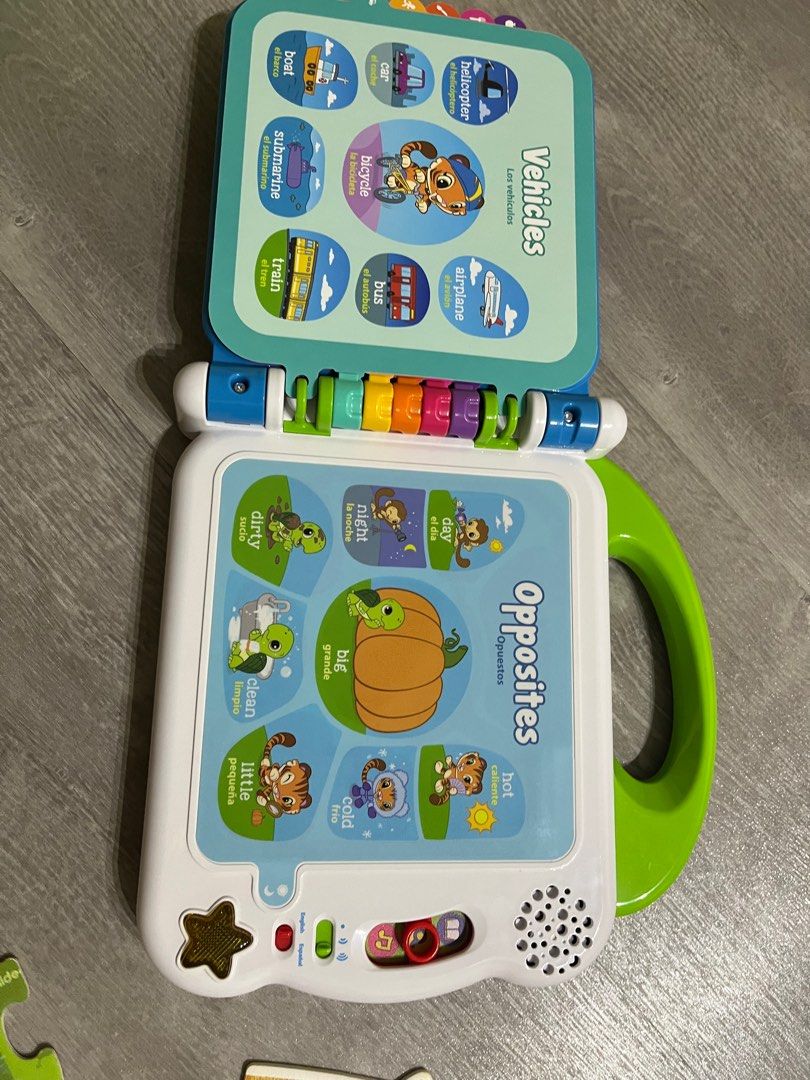 Leapfrog 100 words book (with defect), Babies & Kids, Infant Playtime ...