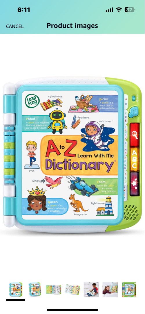 Leapfrog dictionary, Babies & Kids, Infant Playtime on Carousell