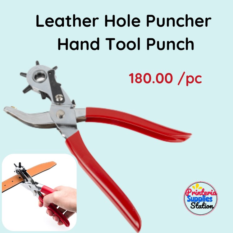 Leather Hole Puncher Hand Machine Tool on Carousell