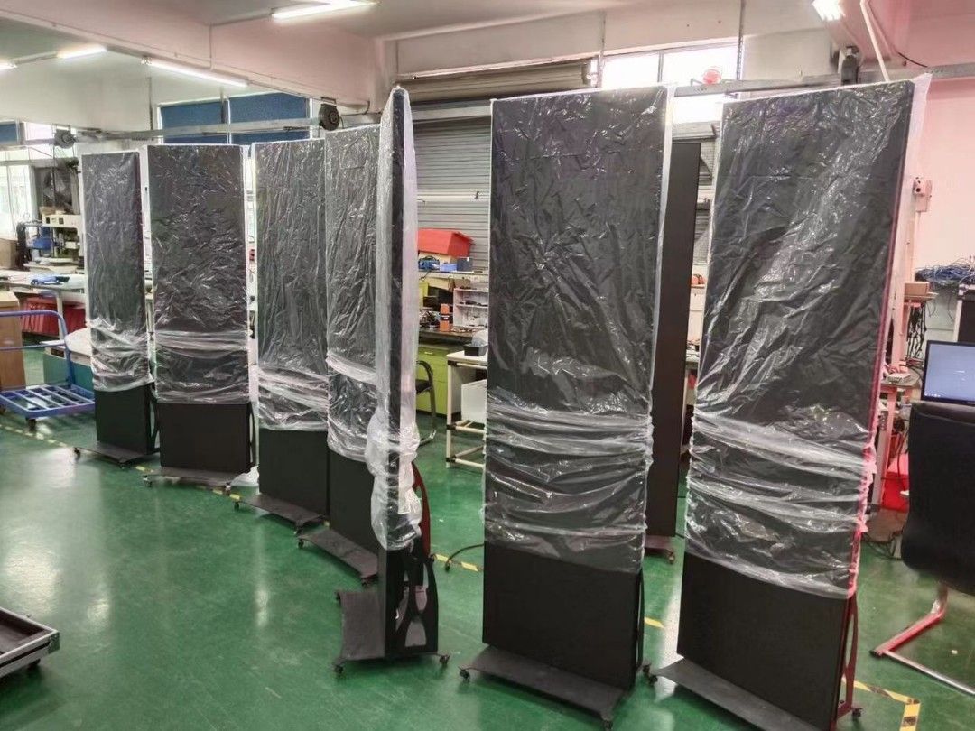 LED Poster Screen, LED Mobile Kiosk screen, Vertical LED panels, Big ...