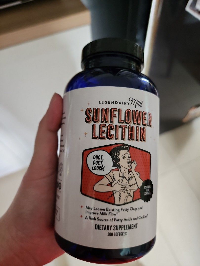 Legendairy Milk Sunflower Lecithin, Health & Nutrition, Health ...
