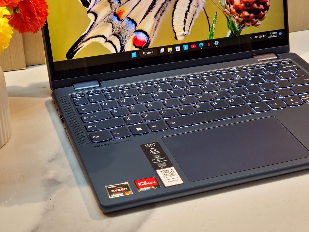 Lenovo Yoga 6 13ALC7 82UD Touch-screen 2 in 1 Convertible Laptop Ryzen ...