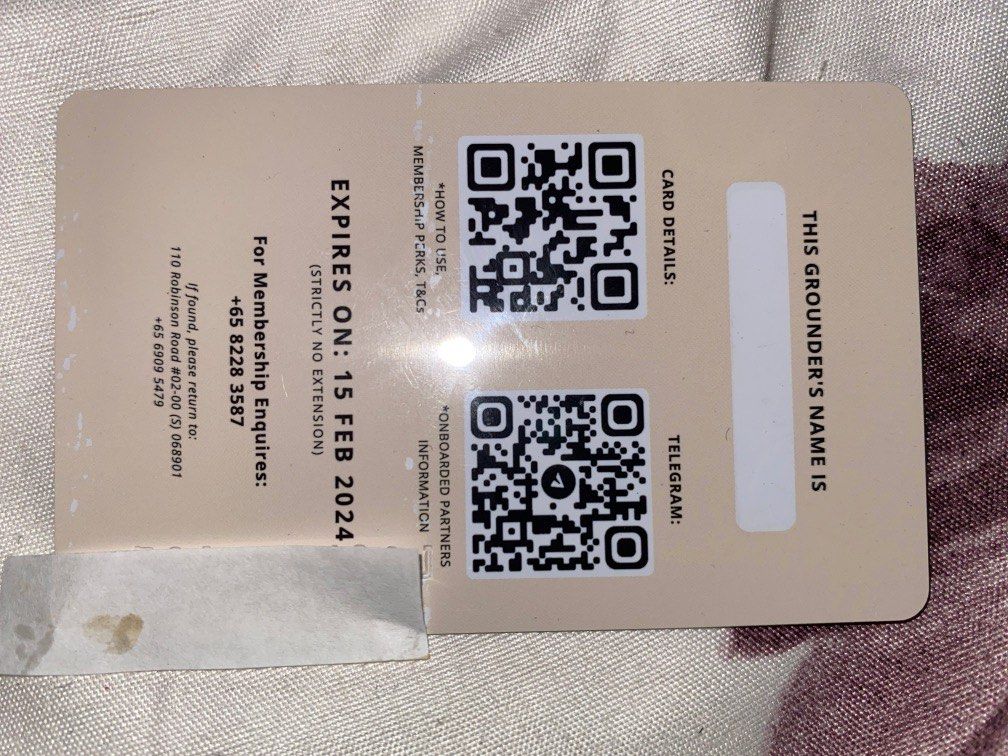 Level Ground Membership card, Food & Drinks, Local Eats on Carousell