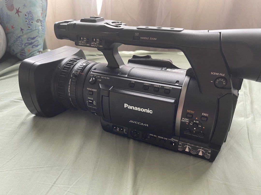 Panasonic Camcorder AG-AC160 full hd, Photography, Cameras on Carousell