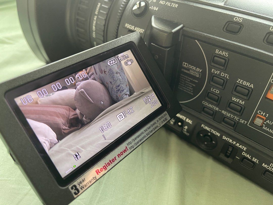 Panasonic Camcorder AG-AC160 full hd, Photography, Cameras on Carousell