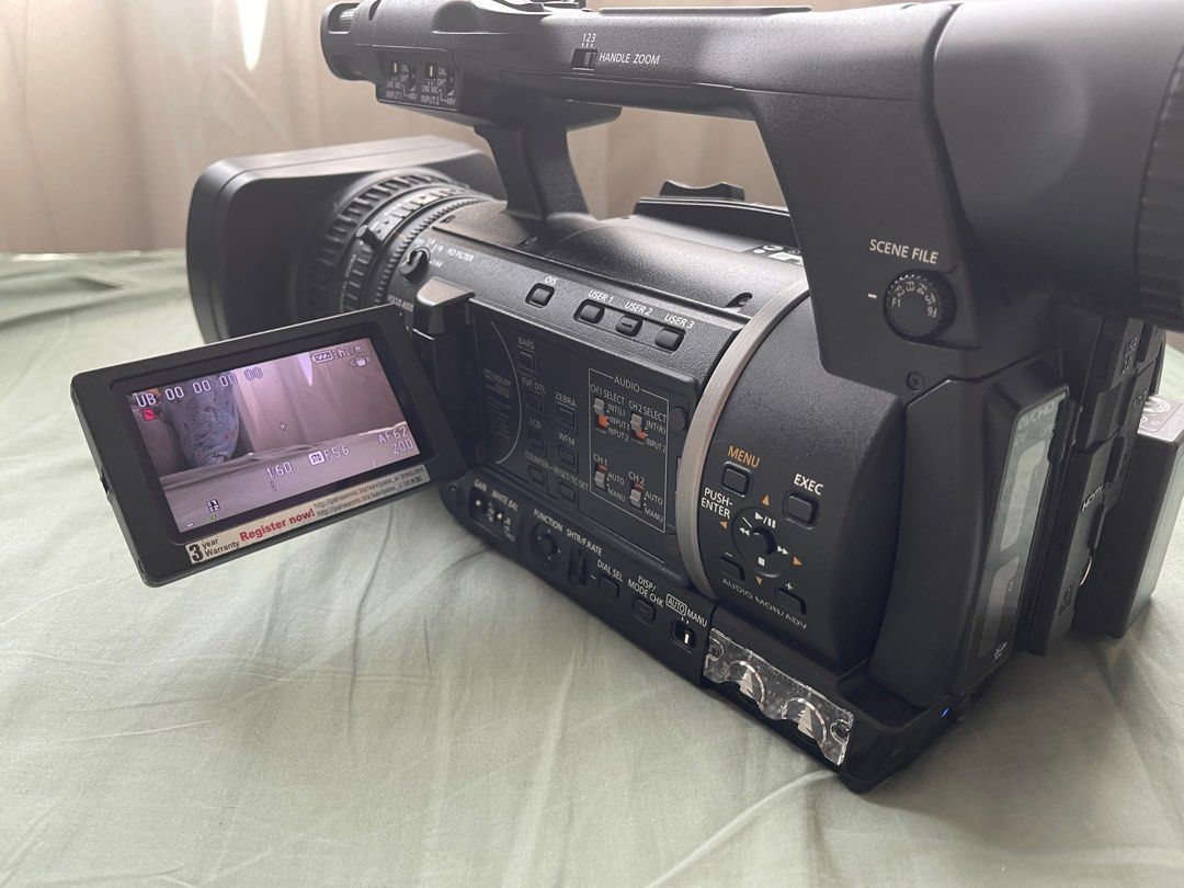 Panasonic Camcorder AG-AC160 full hd, Photography, Cameras on Carousell
