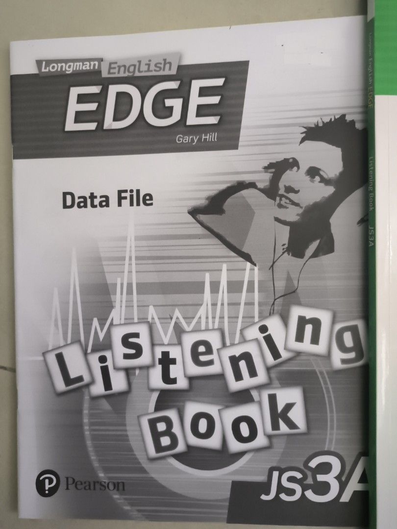 Lingman English EDGE Listening Book JS3A with Data file, 興趣及遊戲, 書本 & 文具 ...