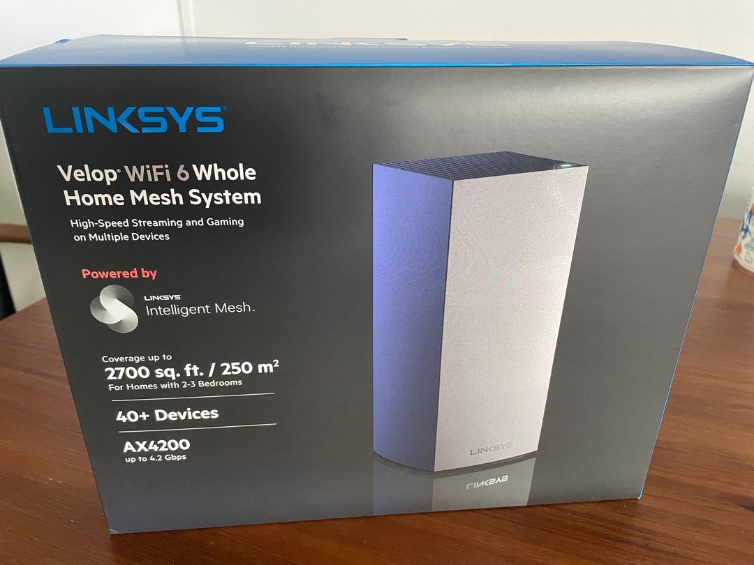 Linksys Velop AX4200 (WiFi6) Mesh Router, Computers & Tech, Parts & Accessories, Networking on ...