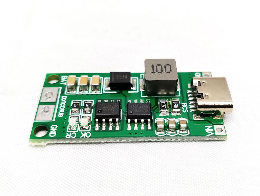 LITHIUM BATTERY CHARGER 3S 4A 12.6V DDTCCRUB, FAST CHARGING MODULE USB ...