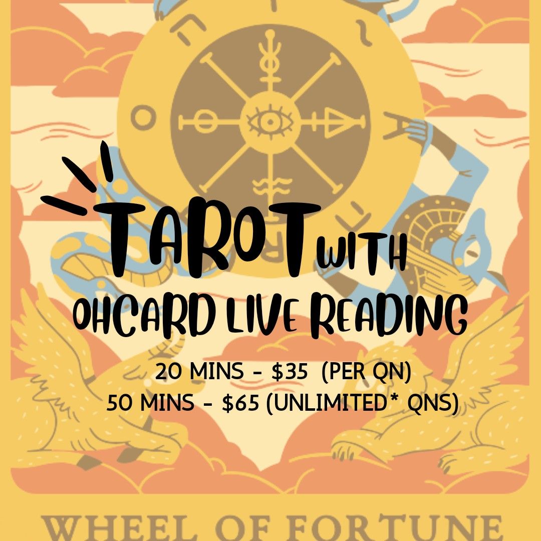 Live tarot reading, Lifestyle Services, Others on Carousell